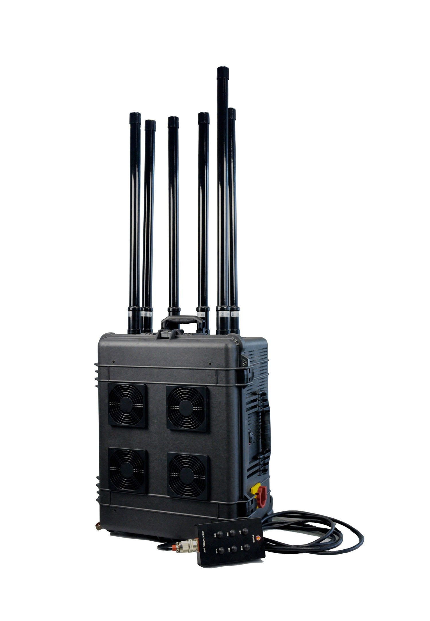 High Power Draw Bar Box Jammer With 6 Channels And 600W High Power ...